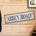 Custom Distressed Metal Street Sign Personalized Distressed Aluminum ...