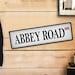 Abbey Road Street Sign - Abbey Road Aluminum Street Sign - Custom ...