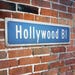 Hollywood Blvd Street Sign Hollywood Blvd Aluminum Street Sign Custom ...