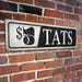 Five Dollar Tats Street Sign - Five Dollar Tattoo Aluminum Street Sign ...