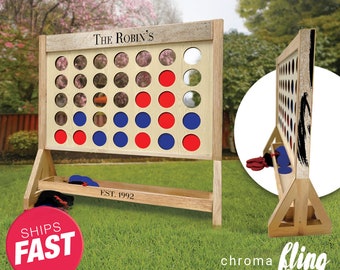 GIANT Connect 4 Yard Game - Etsy