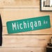 Michigan Ave Street Sign - Michigan Avenue Aluminum Street Sign ...