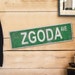Personalized Distressed Metal Street Sign - Personalized Distressed ...