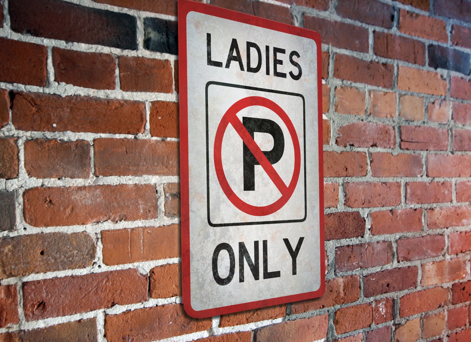 Ladies Only Sign