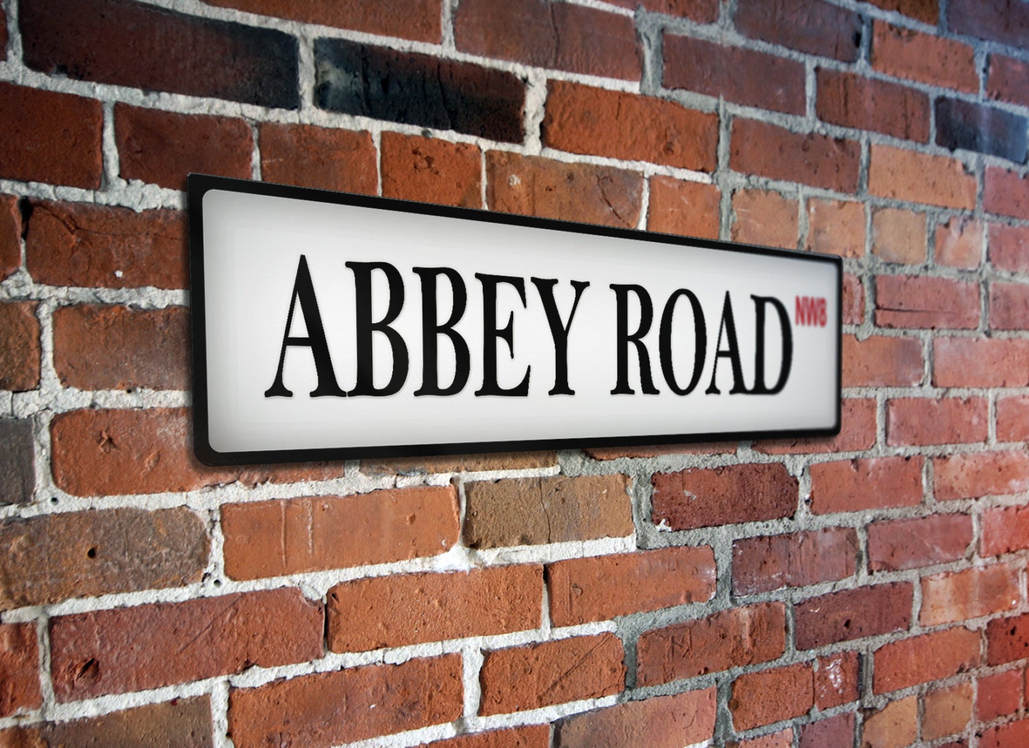Abbey Road Street Sign Abbey Road Aluminum Street Sign | Etsy