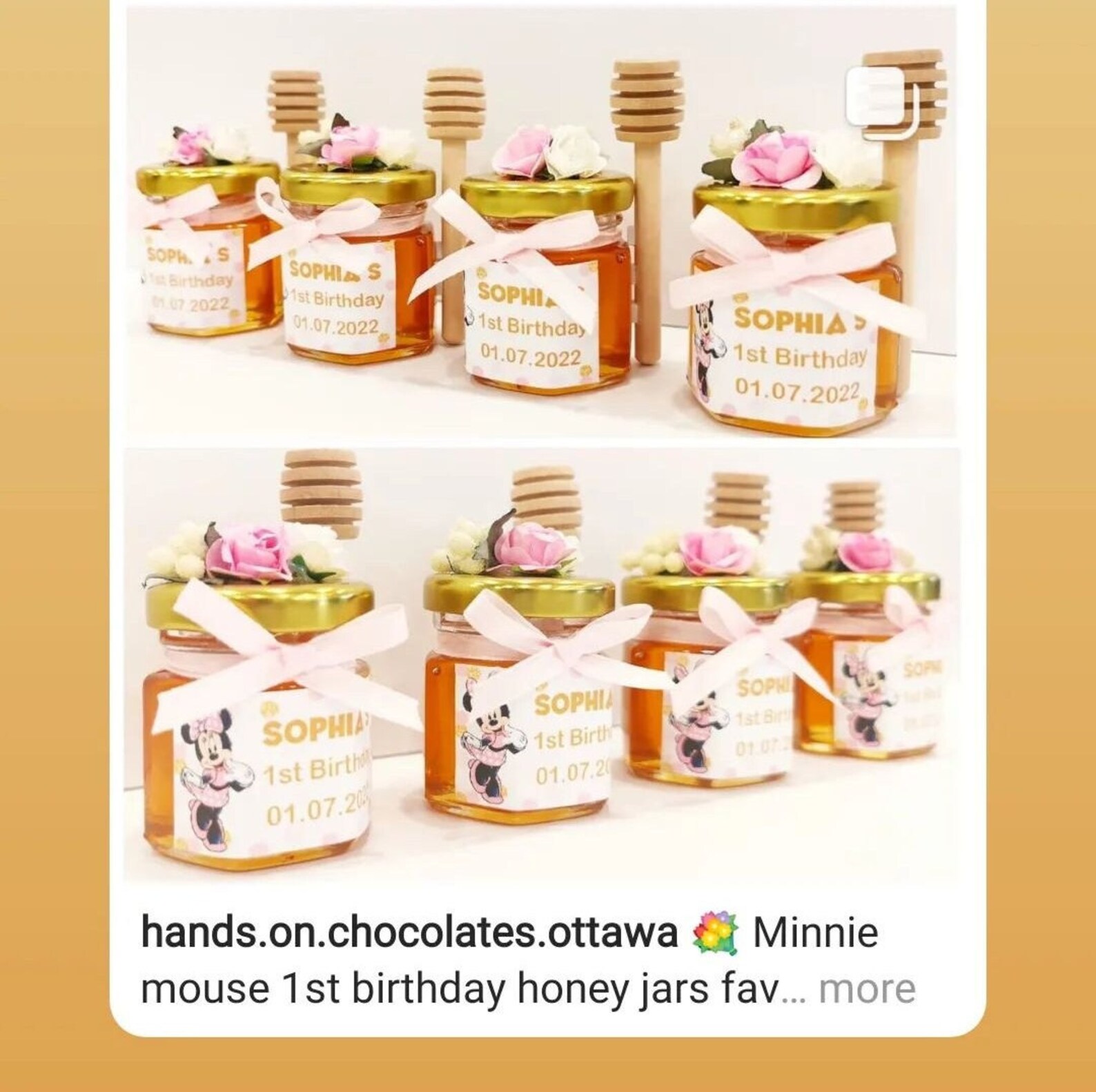 Customized Party Favors, Set of 12 Baby Shower, Bridal Shower, Baby ...