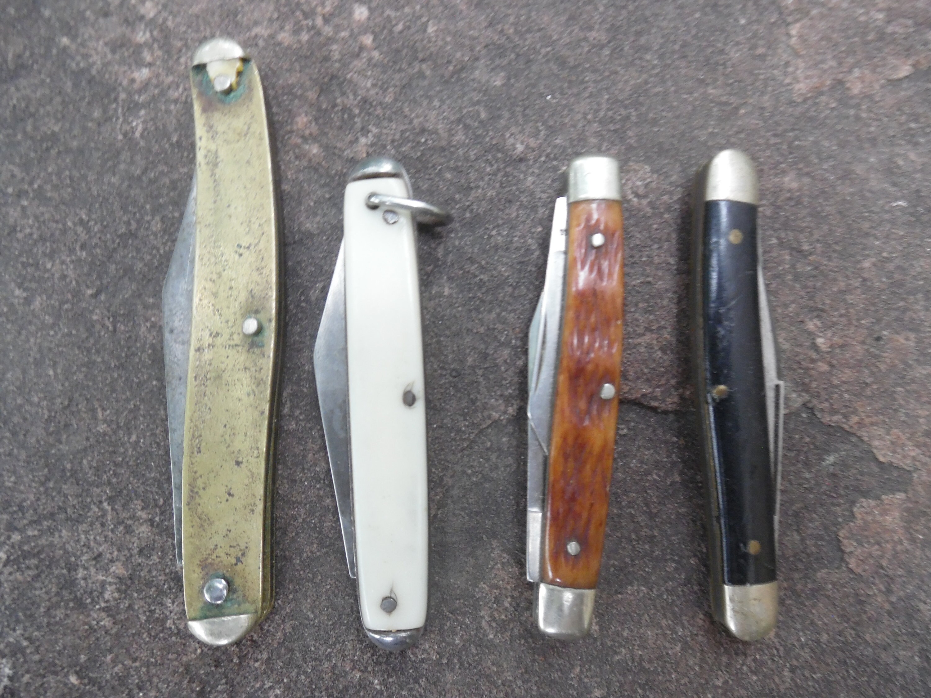 Four Pocket Knives - Etsy
