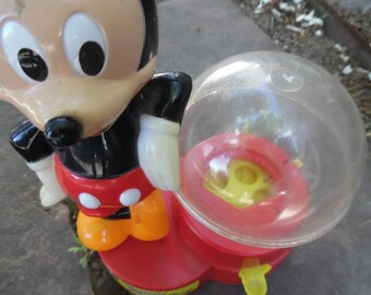 Vintage 1980s Mickey's Gumball Machine, Mickey Mouse 60th Anniversary ...