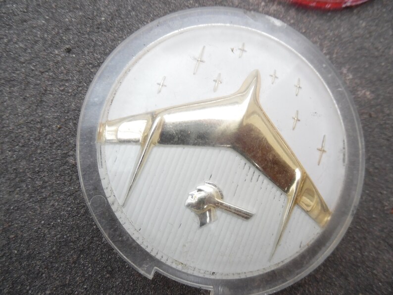 Two Vintage Pontiac Emblems - Etsy