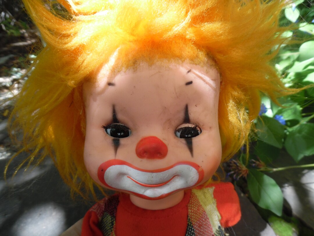 Creepy Crying Clown Doll - Etsy