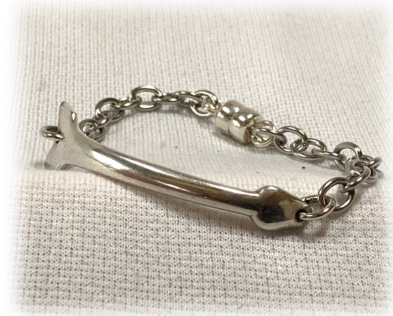 Arrow Spoon Cuff Bracelet Fiddle Neck Spoon Silverplate - Etsy