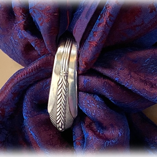 Scarf Ring - Etsy