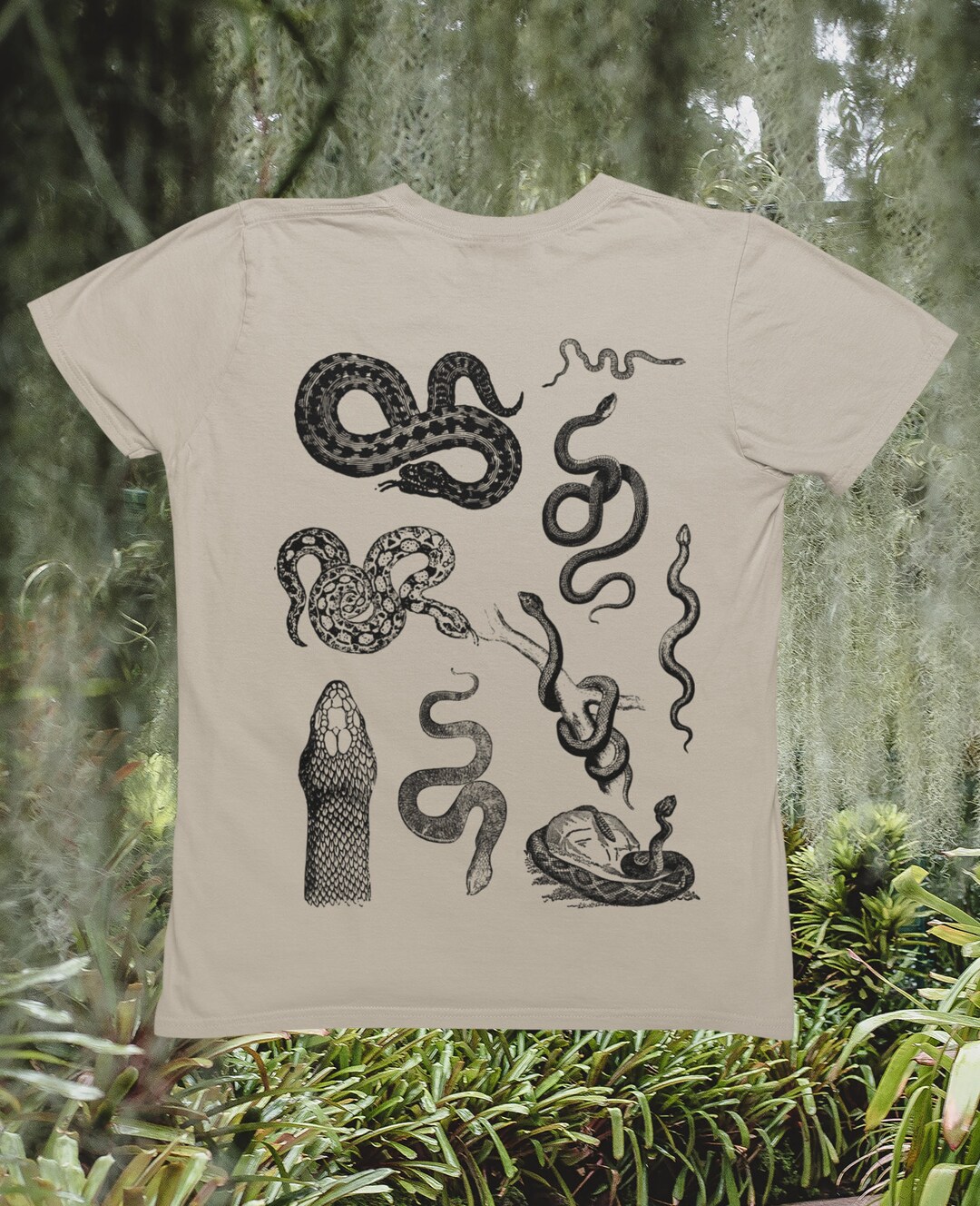 Unusual Oddities Snakes T-shirt Oddity Curios Laboratory Witchy ...