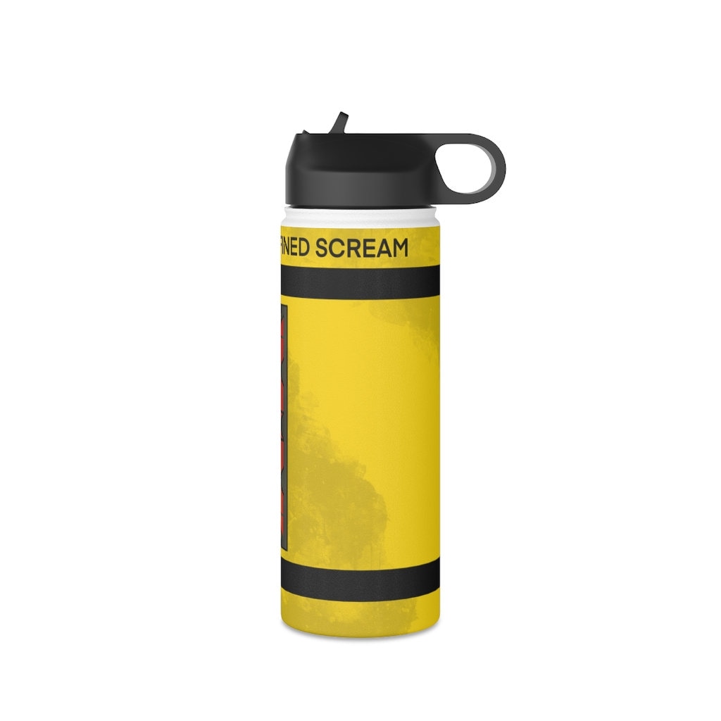 Scream Canister Water Bottle - Etsy