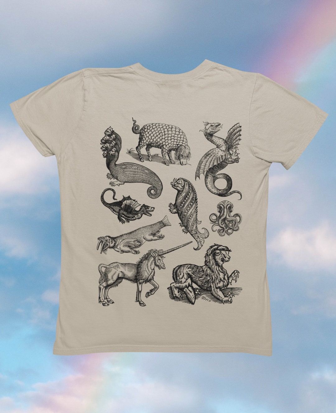 Unusual Oddities Mythical T-shirt Oddity Curios Laboratory Witchy ...