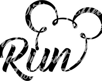 Digital Rundisney Design Bundle Includes 6 Design PNG and SVG Files. - Etsy
