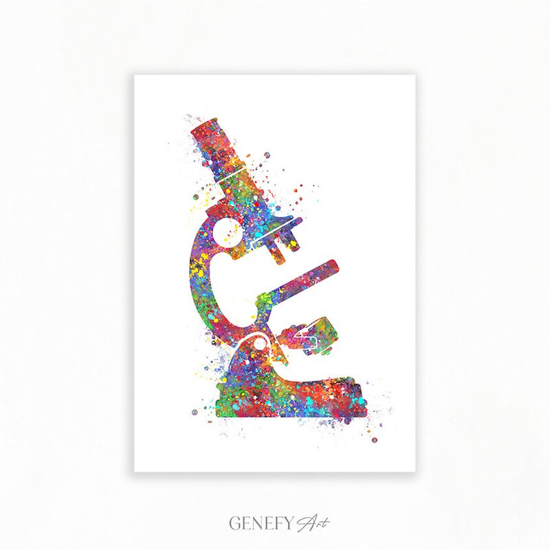 Microscope Art - Etsy