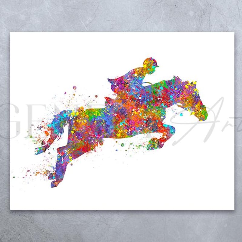 Equestrian Posters - Etsy