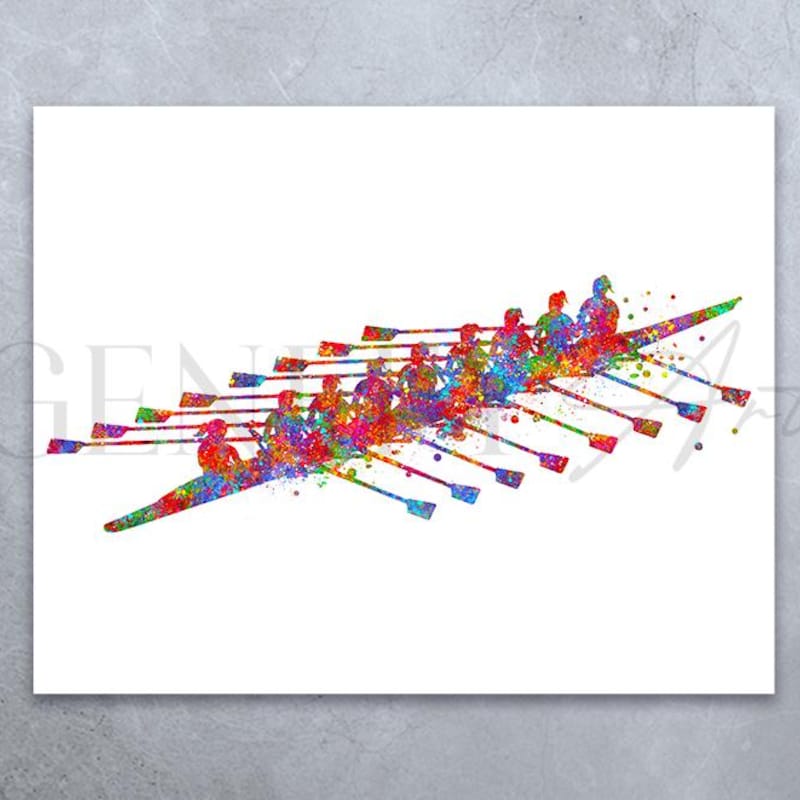 Rowing Wall Art - Etsy