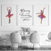 Dance Motivational Quote Watercolor Print, Set of 3 Prints ...