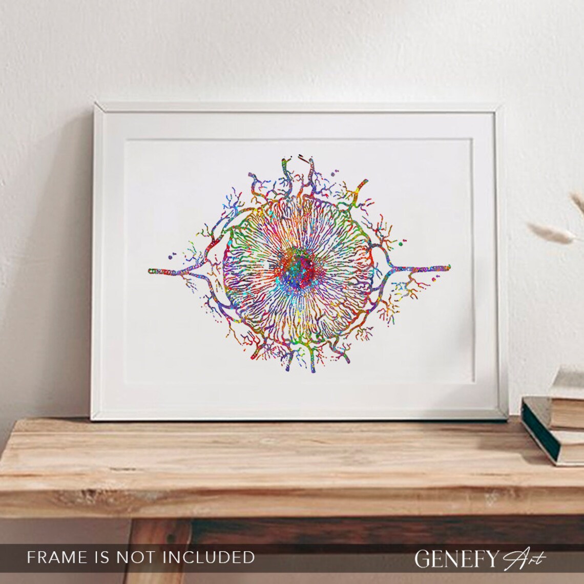 Iris Human Eye Anatomy Watercolor Art Eye Abstract Medical - Etsy UK