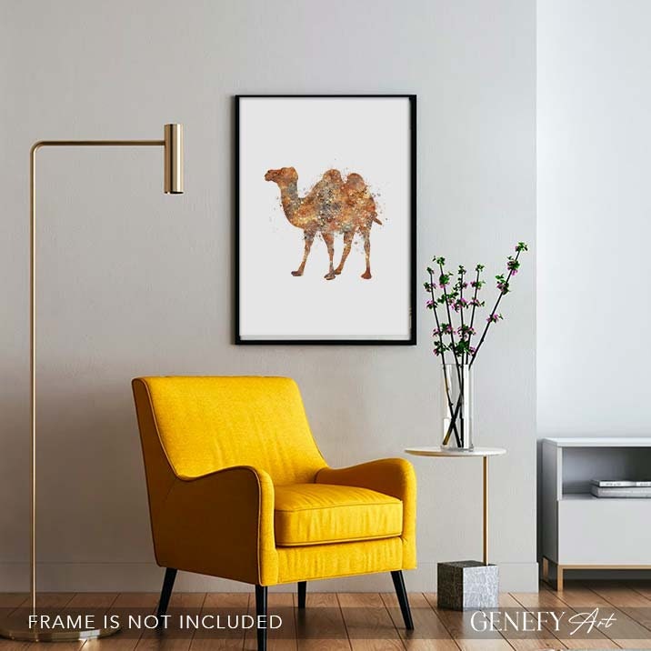 Camel Watercolor Art Print Camel Prints Camel Poster - Etsy UK