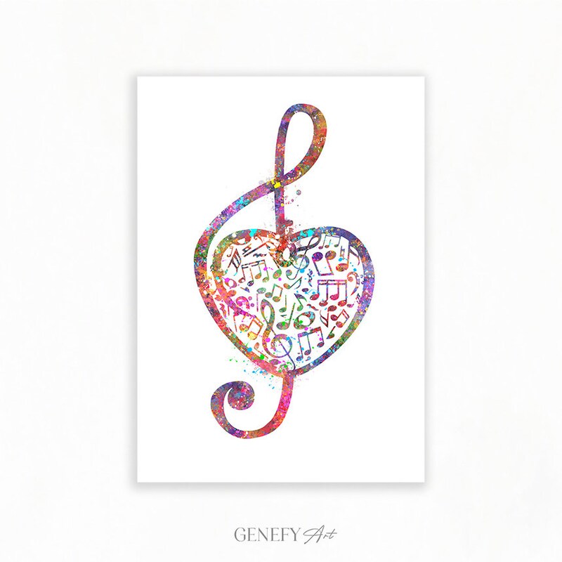 Music Art Print - Etsy