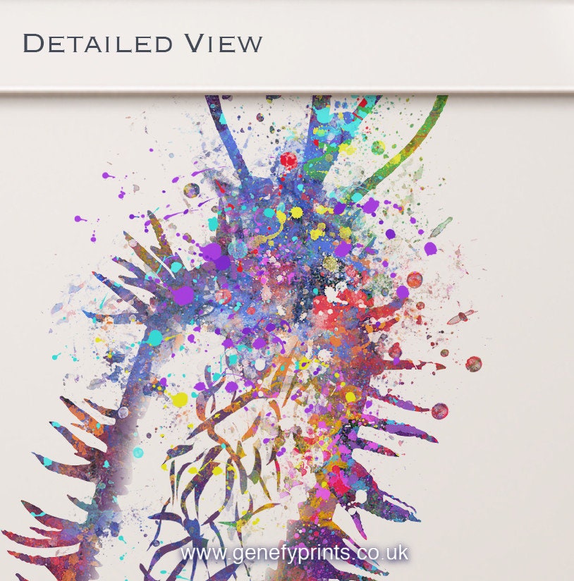 Listeria Monocytogenes Watercolour Art Print Listeria Poster | Etsy UK