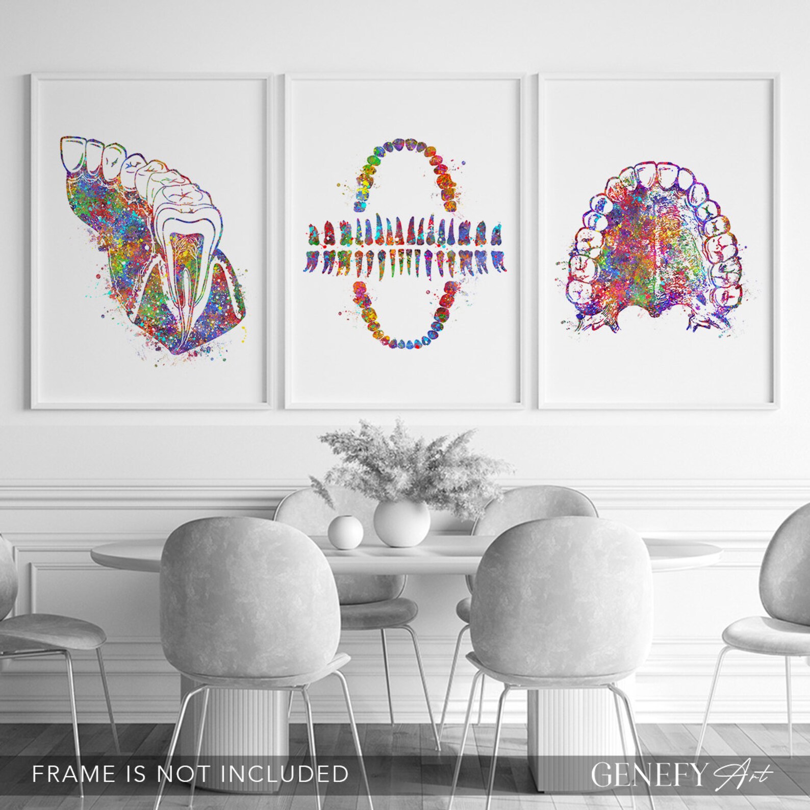 Dental Office Decor Set of 3 Prints Dentistry Art Prints - Etsy UK