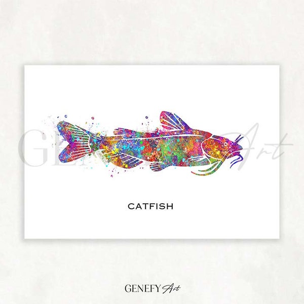 Catfish Art - Etsy