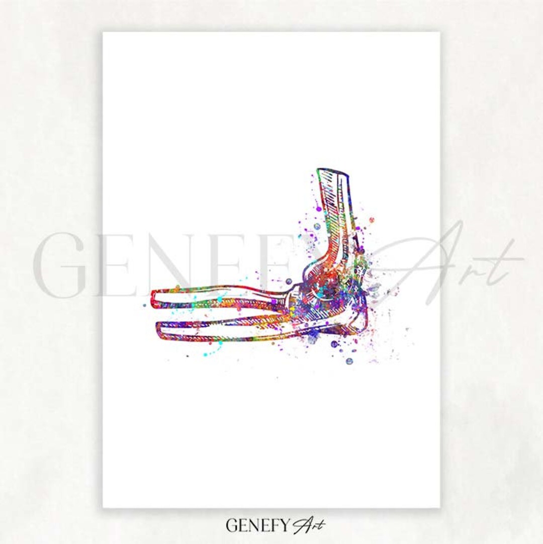 Elbow Joint Anatomy Watercolour Print Elbow Anatomy Poster ...