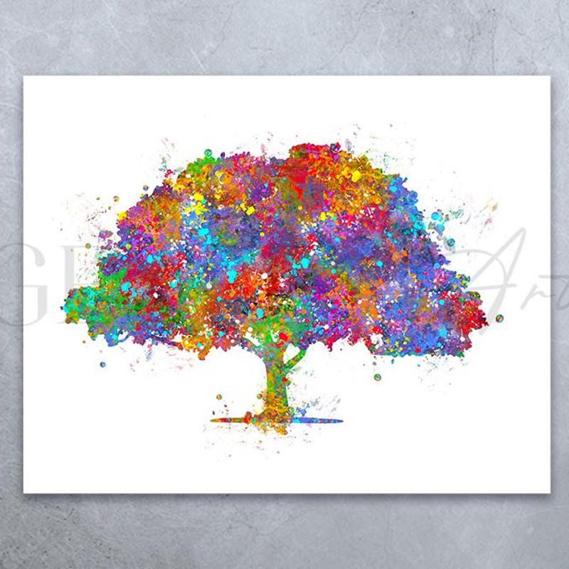Tree Poster - Etsy
