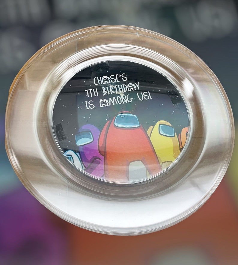 Among Us Custom Plates - Etsy