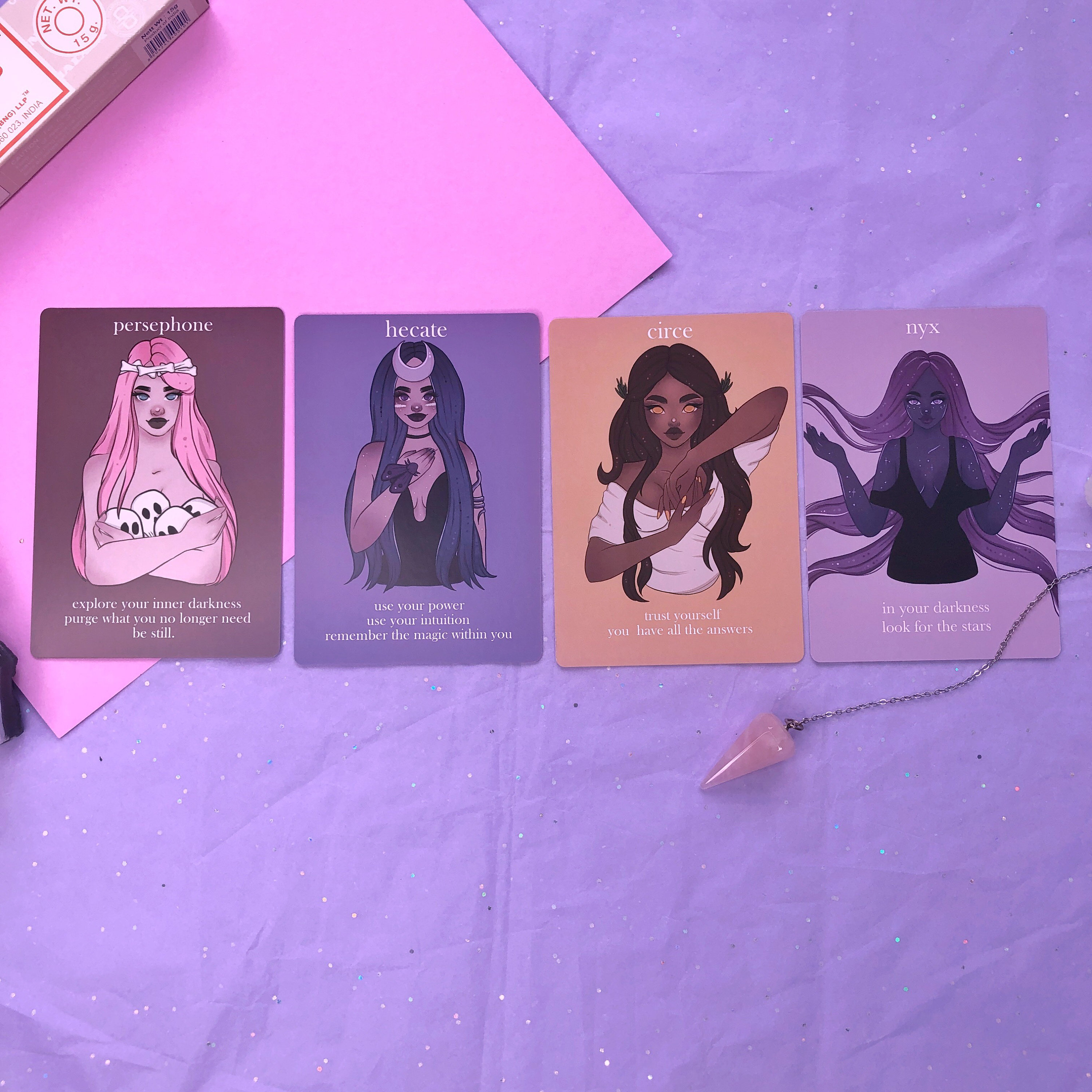 Greek Goddess Oracle Cards Oracle Deck 12 Card Deck - Etsy UK