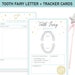 Tooth Fairy Tracker - INSTANT DOWNLOAD - Tooth Fairy Kit, Tooth Fairy ...