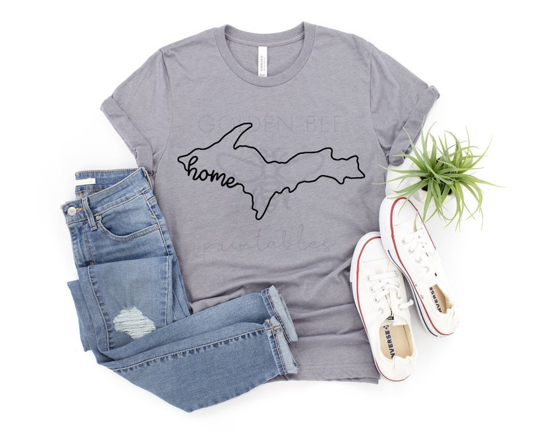 Michigan Upper Peninsula SVG INSTANT DOWNLOAD up Home - Etsy