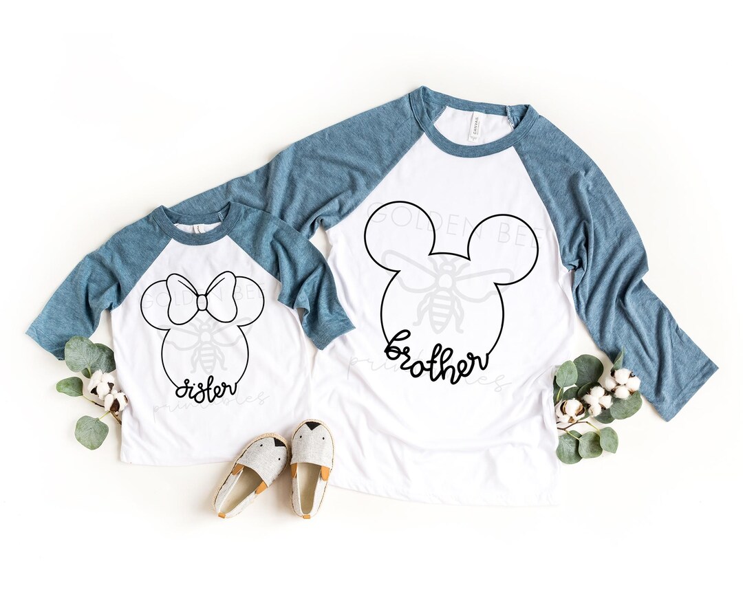 Brother and Sister SVG - INSTANT DOWNLOAD - Mickey Svg, Where Dreams ...