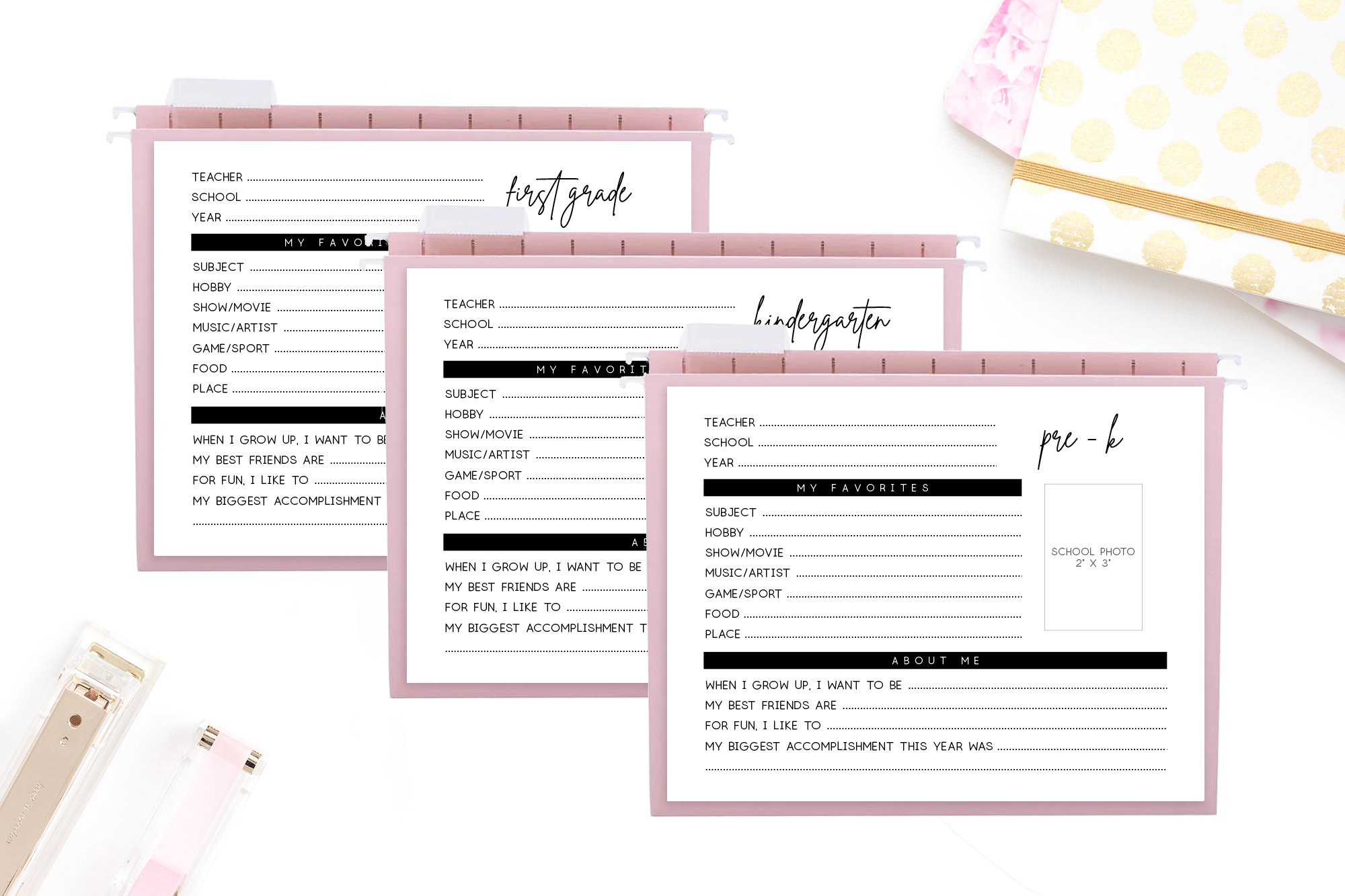 Memory Box Printable Labels - Etsy