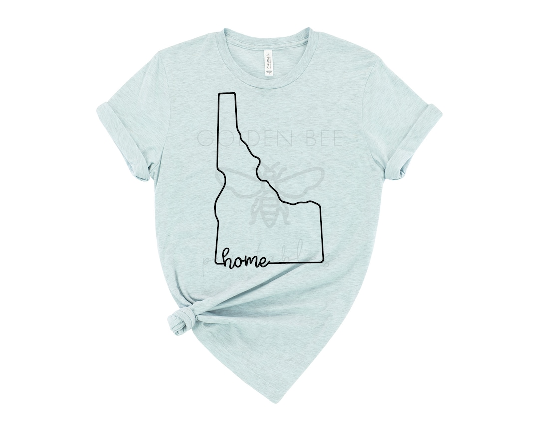 Idaho Home State Outline SVG – Shirt Design Cut Files (digital Download ...