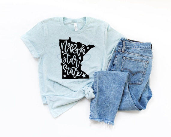 Minnesota North Star State SVG INSTANT DOWNLOAD Mn Home | Etsy