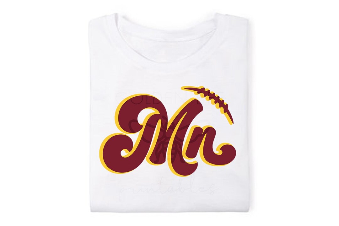 Minnesota SVG - INSTANT DOWNLOAD - Mn Football Shirt, Mn Football ...