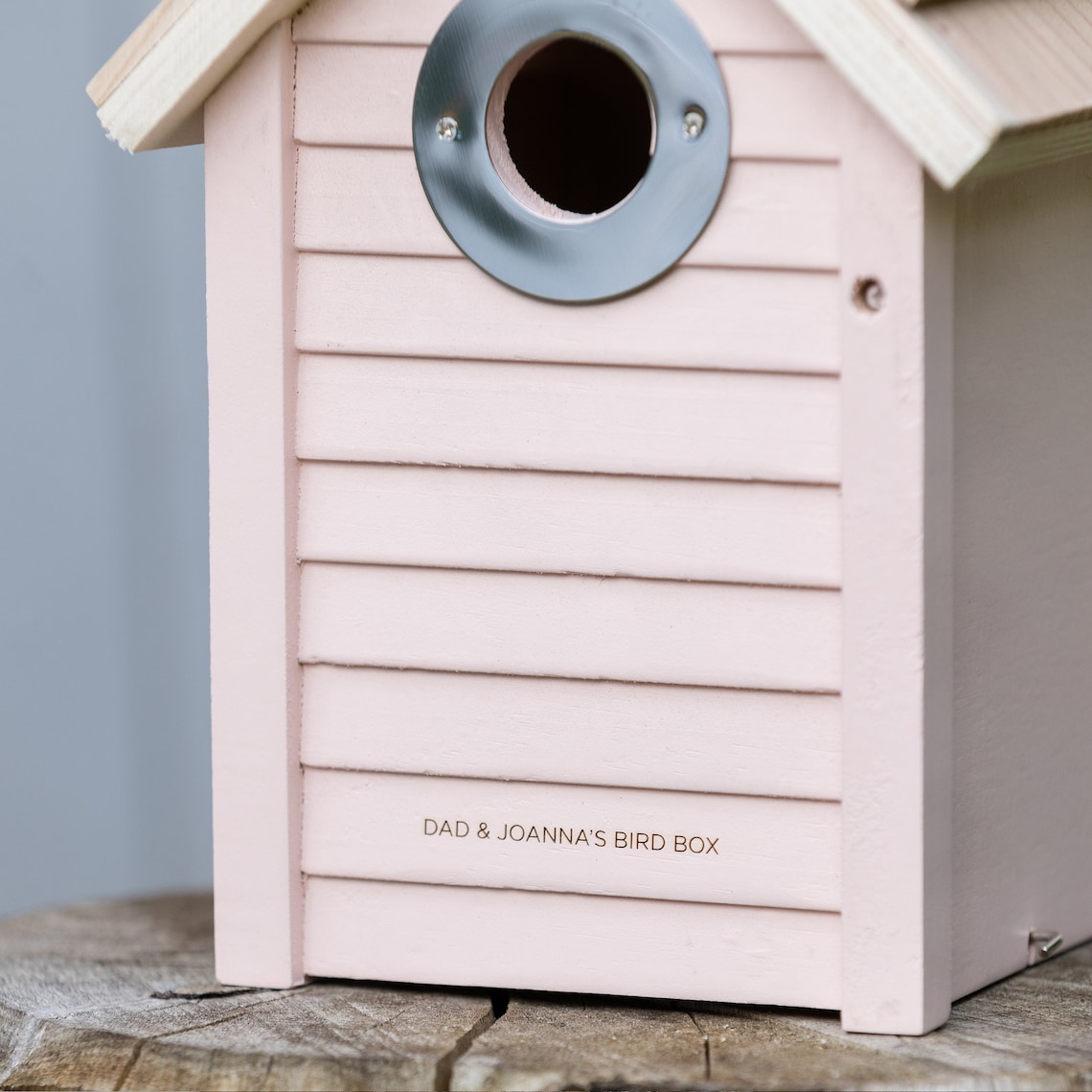 Personalised Wooden Garden Bird Nest Box Custom Nest Box - Etsy