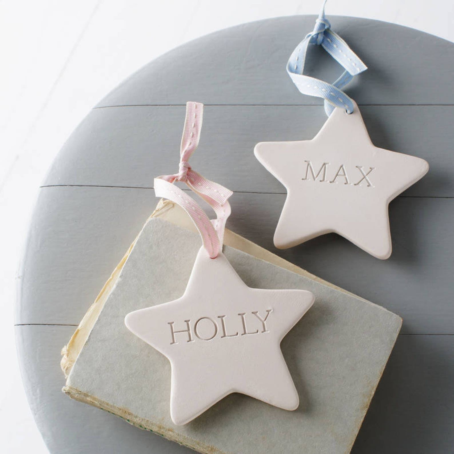 Personalised Engraved Ceramic Star - Etsy