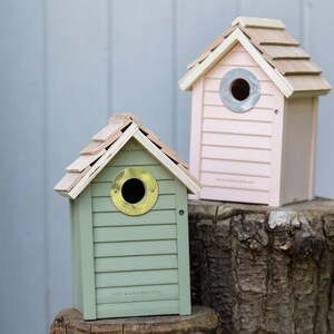 Personalised Wooden Garden Bird Nest Box Custom Nest Box - Etsy