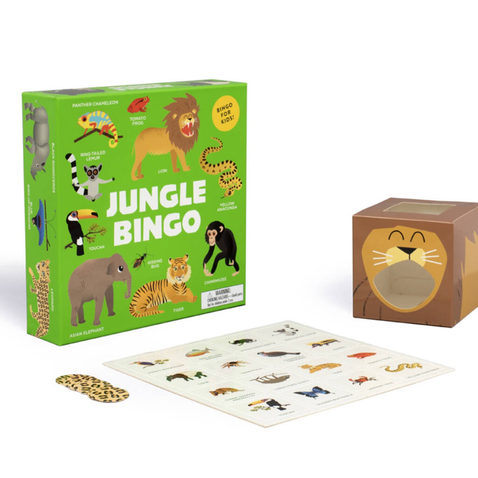 Jungle Bingo Game Easy to Play Jungle Fan Gifts Jungle - Etsy UK