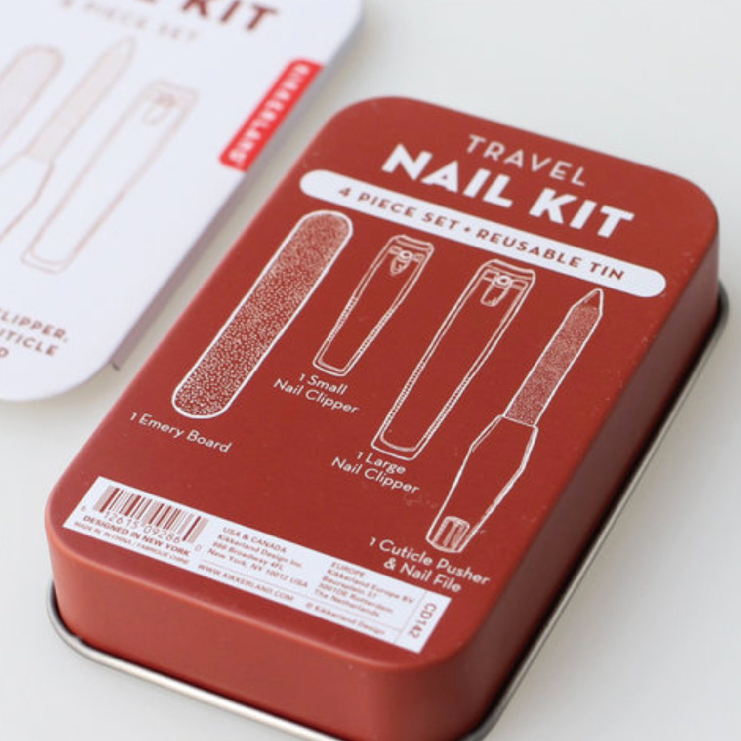 Travel Nail Kit in A Metal Tin - Etsy
