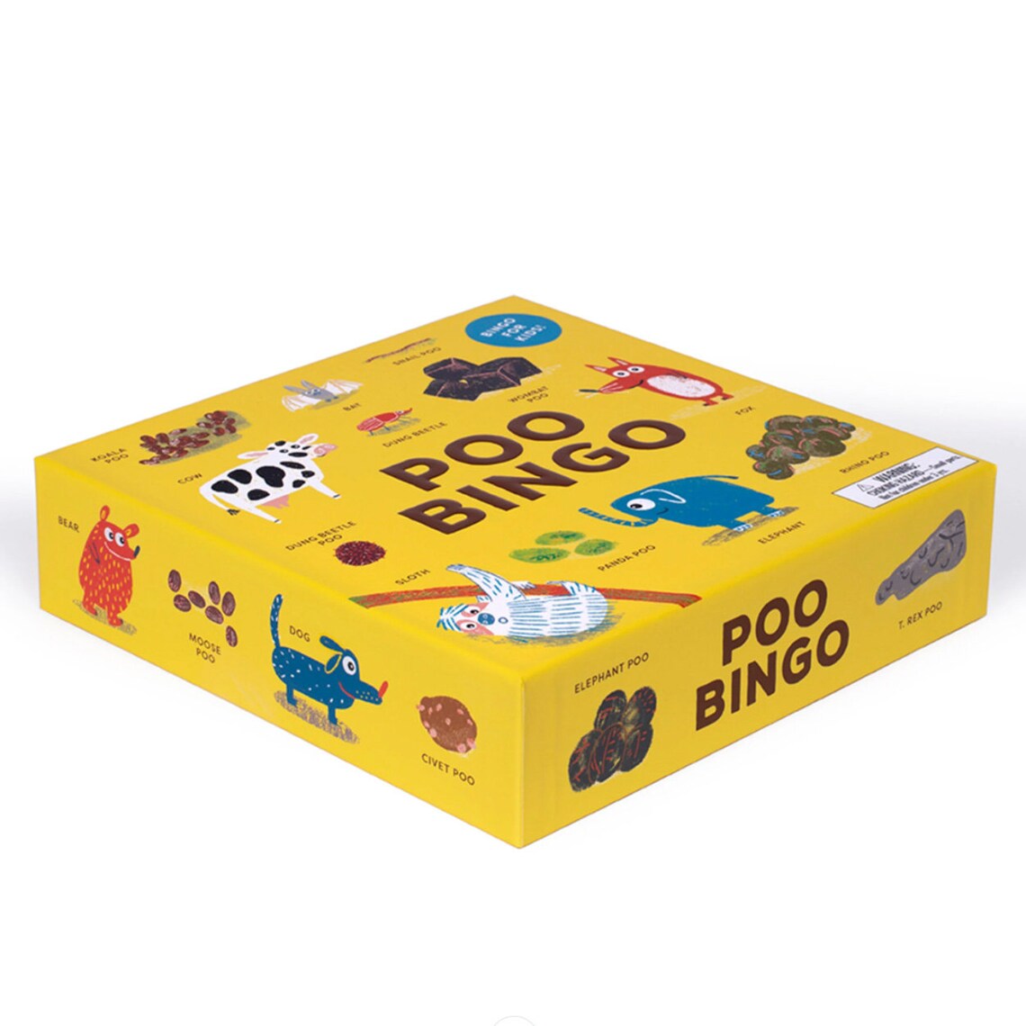 Poo Bingo Game Funny Games for Children Poo Games for Boys | Etsy