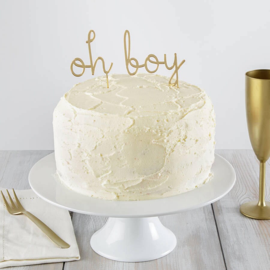 Oh Boy Cake Topper - Etsy
