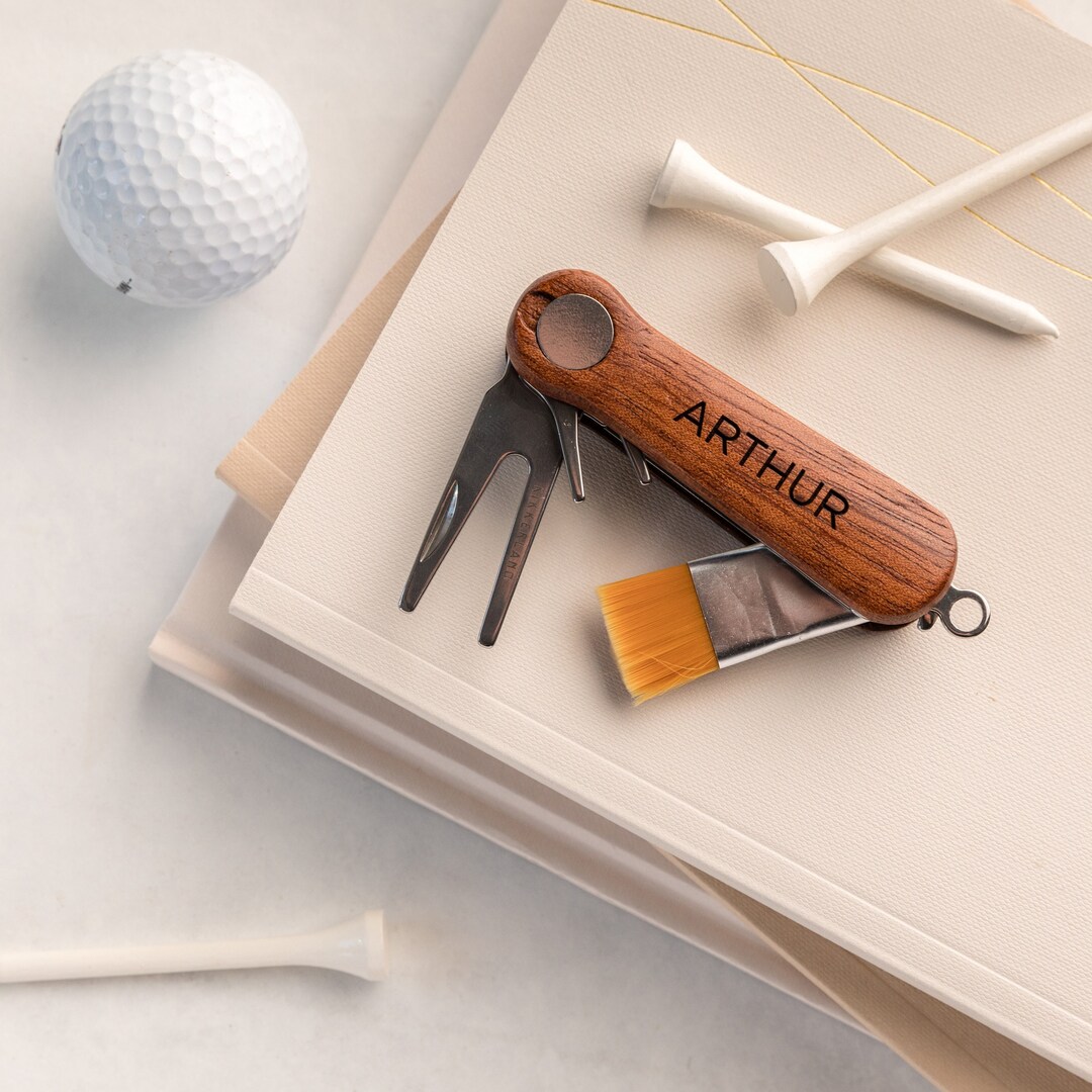 Personalised Wooden Golf Tool, Golf Lover Gifts, Golfing Gifts for Him ...