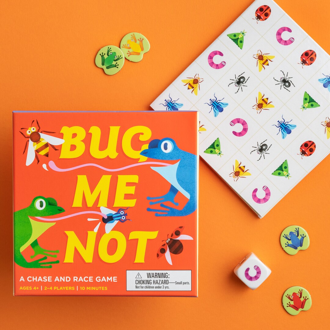 Bug Me Not Game for Children Fun Games for Little Ones - Etsy